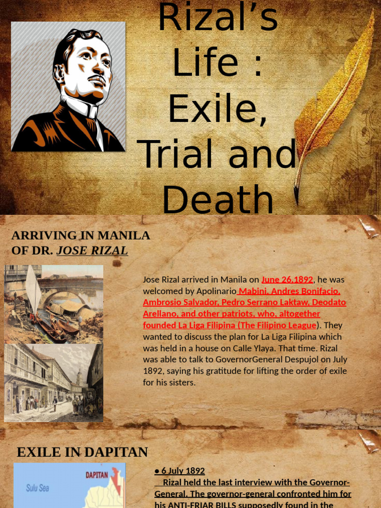 Chapter-5-Rizal-life-exile-and-death | PDF | Philippines