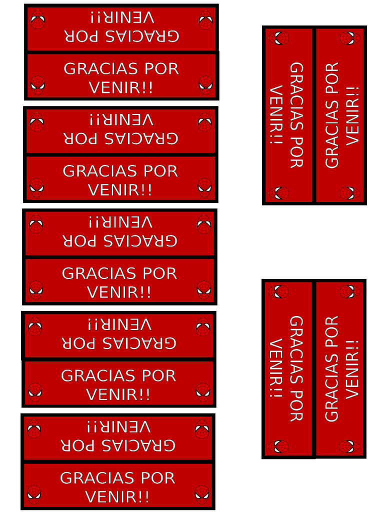 a4 Obra Cierra Bolsa Spiderman Si | PDF