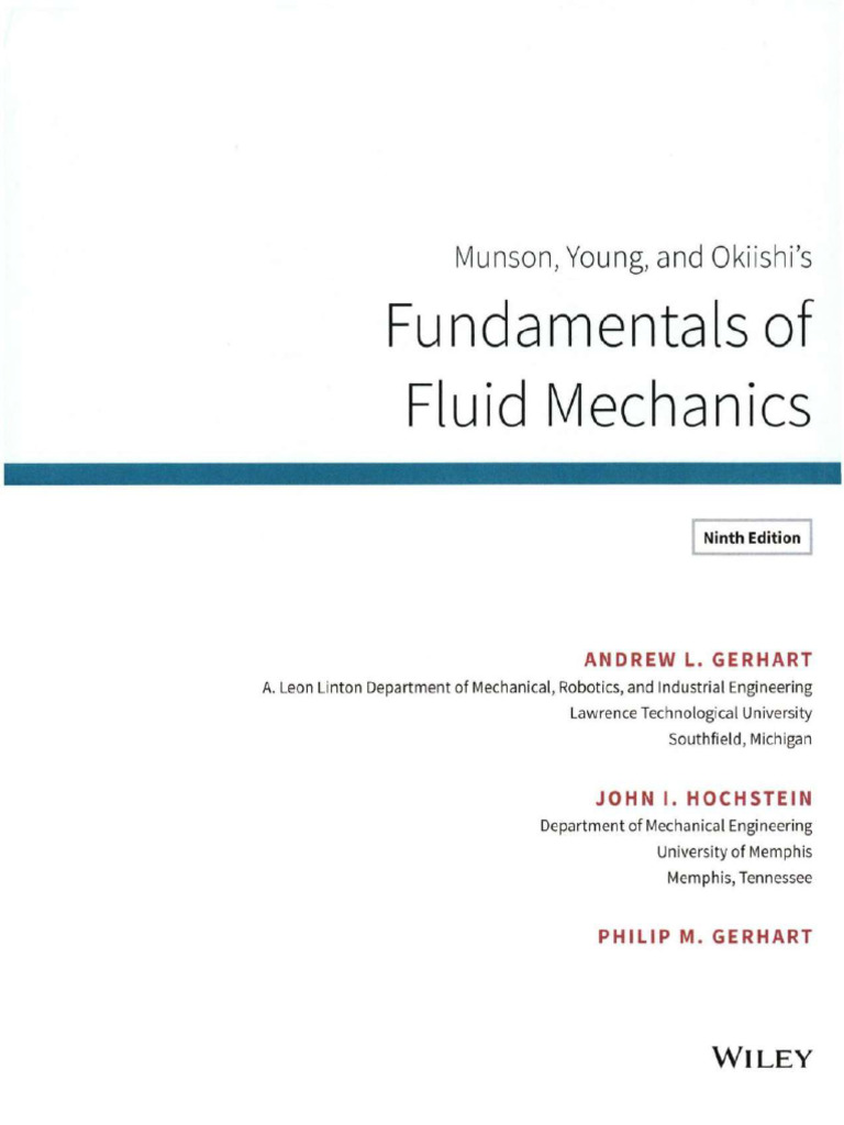 Fluid Mechanics | PDF
