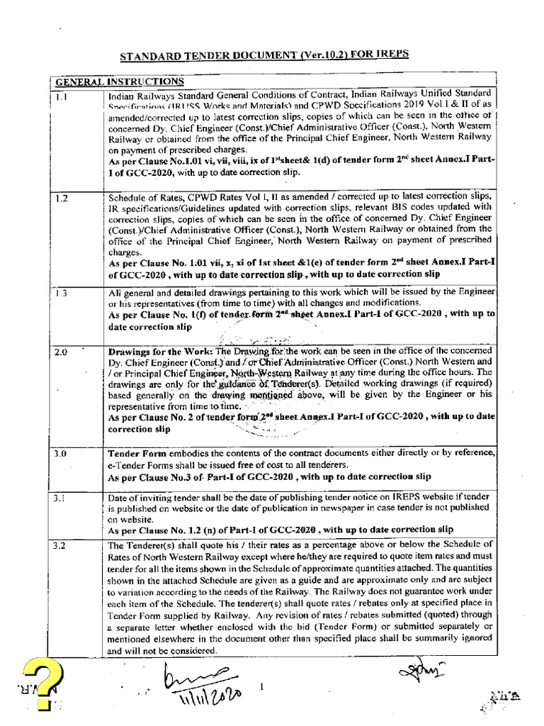 General Condition of Contractct Ireps 2 | PDF