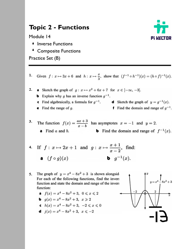 Topic 2-Module-14 Practice Set (B) Questions | PDF