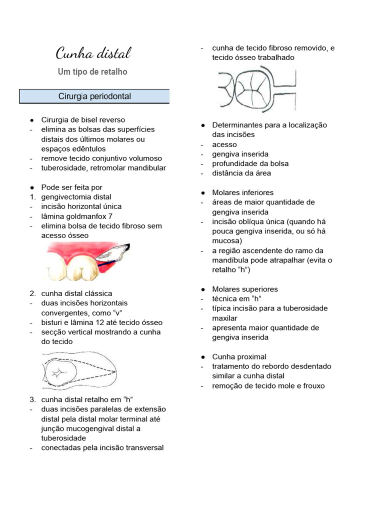 Cunha Distal Perio II | PDF