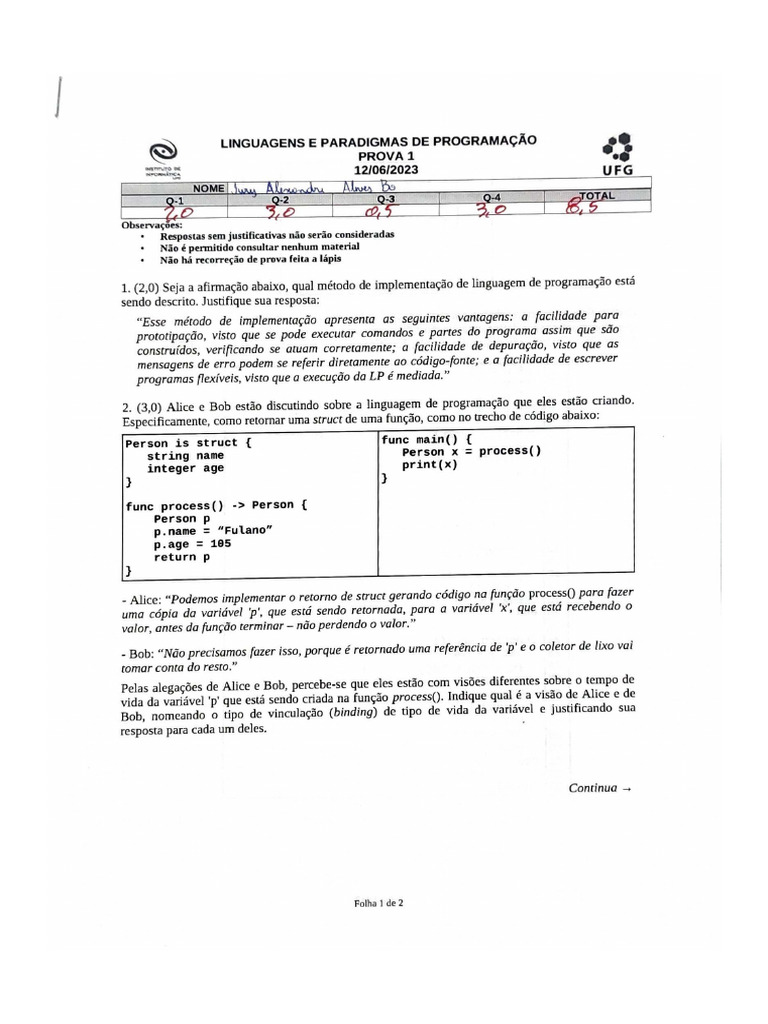 Bruno p1 LPP 2022 2 | PDF