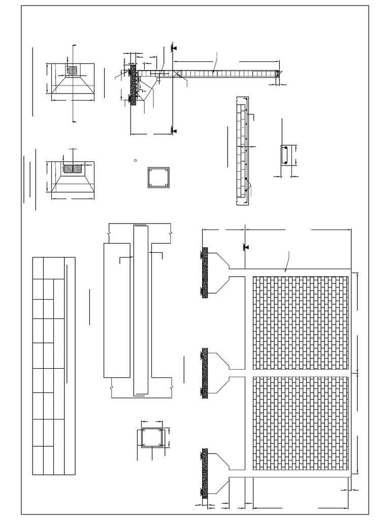 Hospital Boundary Wall Design Details | PDF