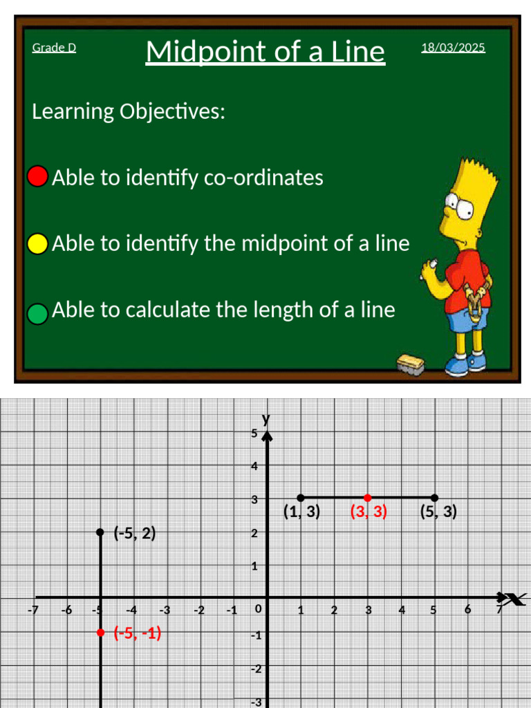 Midpoint and Length of A Line | PDF | Geometric Measurement | Geometry