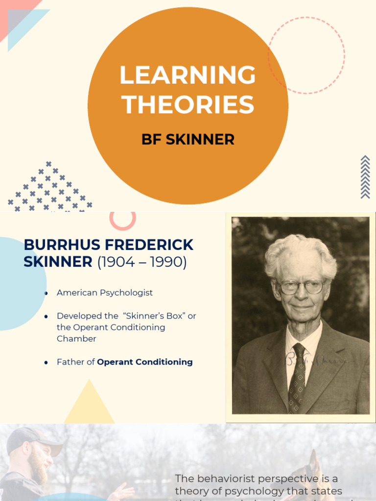 PSY 1A - MODULE 4.5 - LEARNING - THEORIES - Skinner | PDF ...