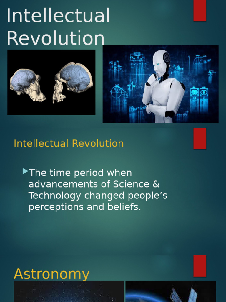 Intellectual Revolution | PDF | Psychoanalysis | Heliocentrism