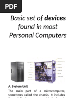 The Main Parts of A System Unit | PDF