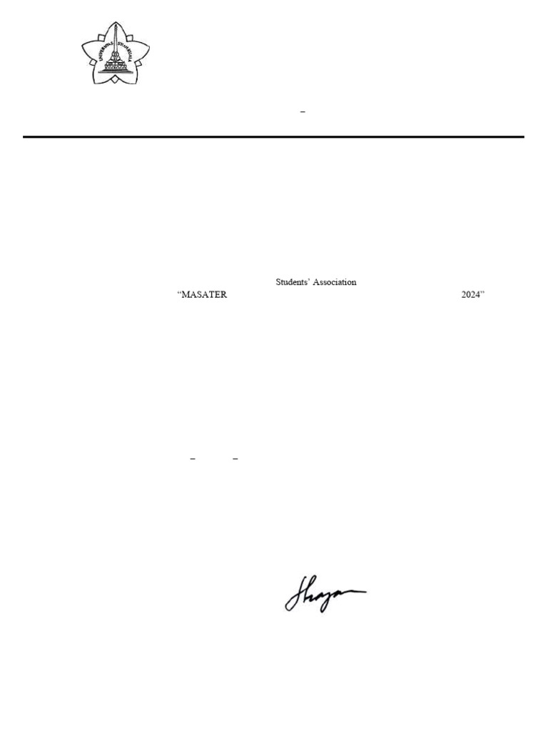 Permohonan Kerjasama Perdami | PDF