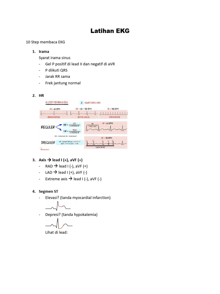 Latihan EKG | PDF
