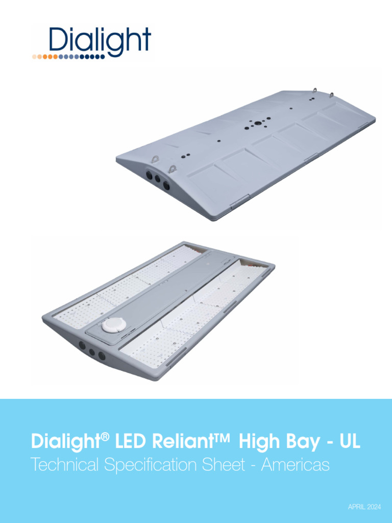 Dialight - LED - RHU-7AN2-FDCN-NGN (TIPO 9) | PDF | Poly(Methyl ...