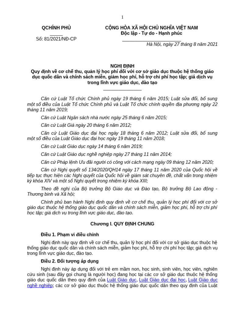 NĐ 81.2021 về MGHP | PDF