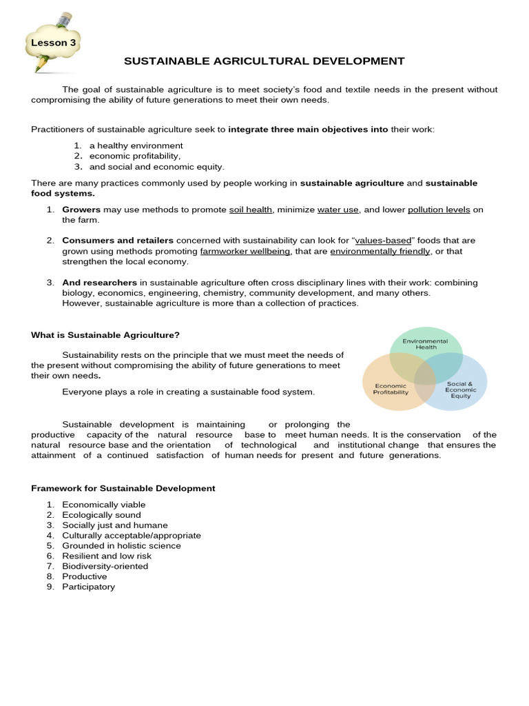 Sustainable Farming in the Philippines | PDF | Sustainability ...