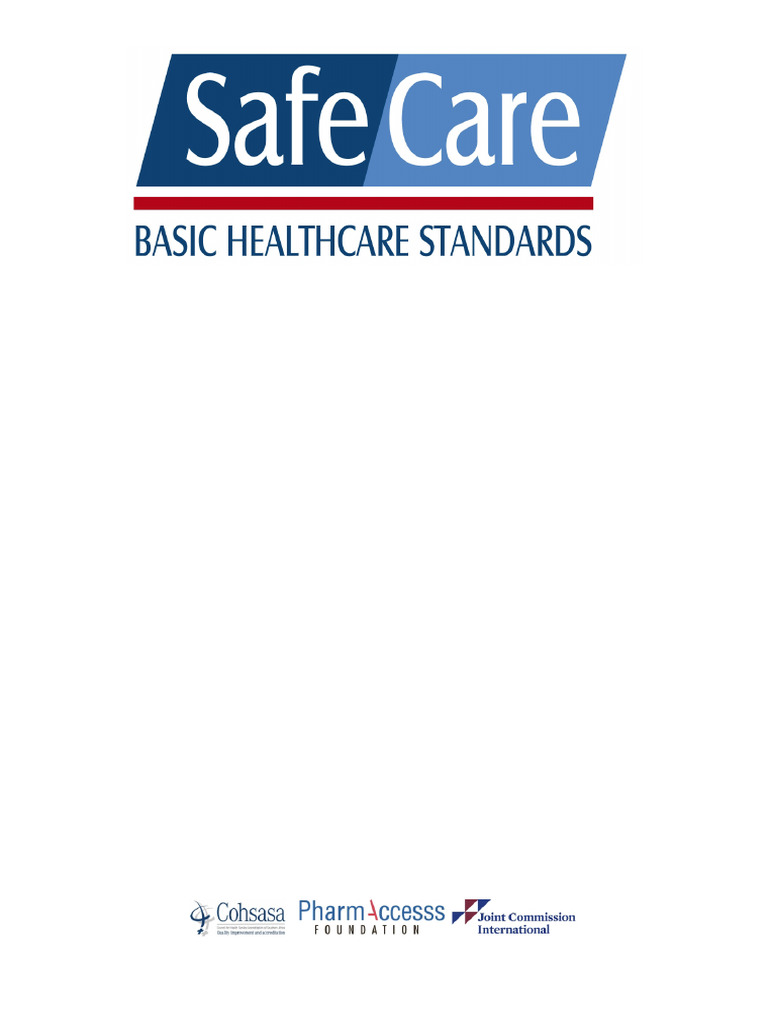SafeCare Standards for Healthcare Management | PDF | Audit | Health ...