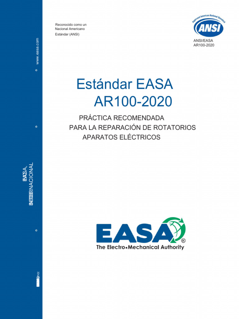 EASA - AR100-2020 - v1122 (Traducido) | PDF | Rodamiento (Mecánico ...
