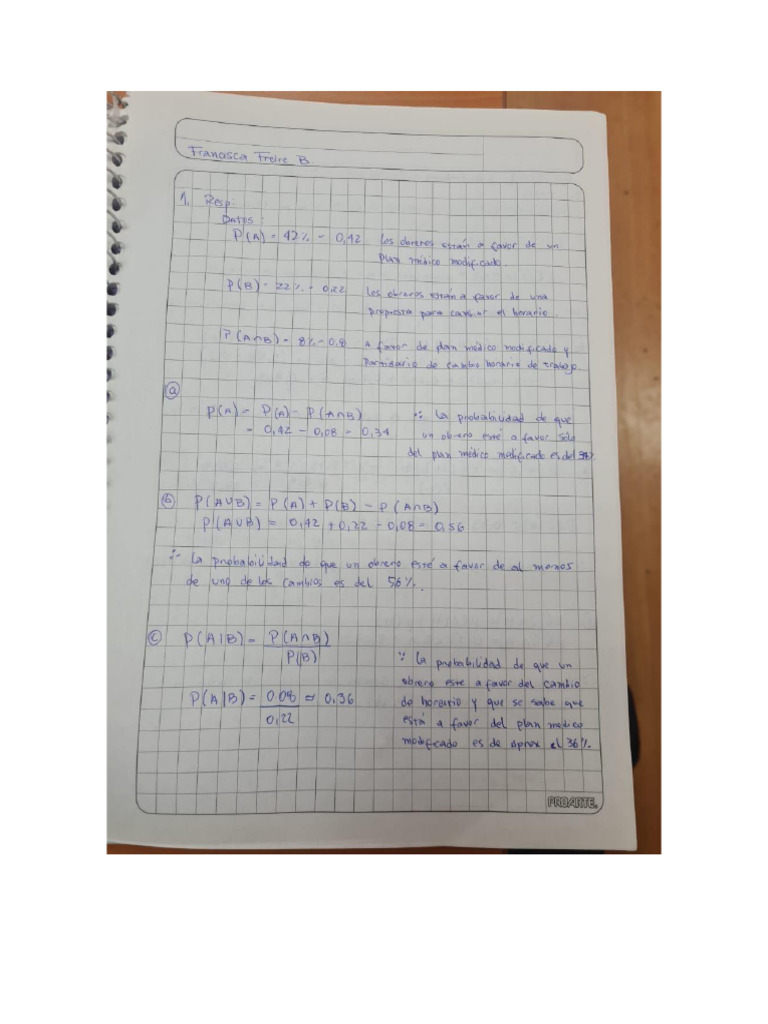 Pendiente Prueba 2 Prob y Est | PDF