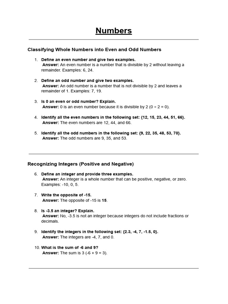 Maths Practice Question Bank (MetaBrain Quiz) | PDF | Numbers | Integer