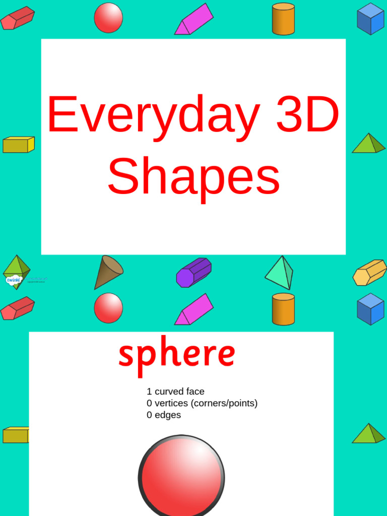 Exploring Everyday 3D Shapes | PDF