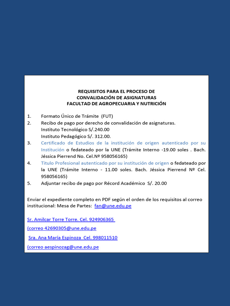 Fan Convalidacion | PDF