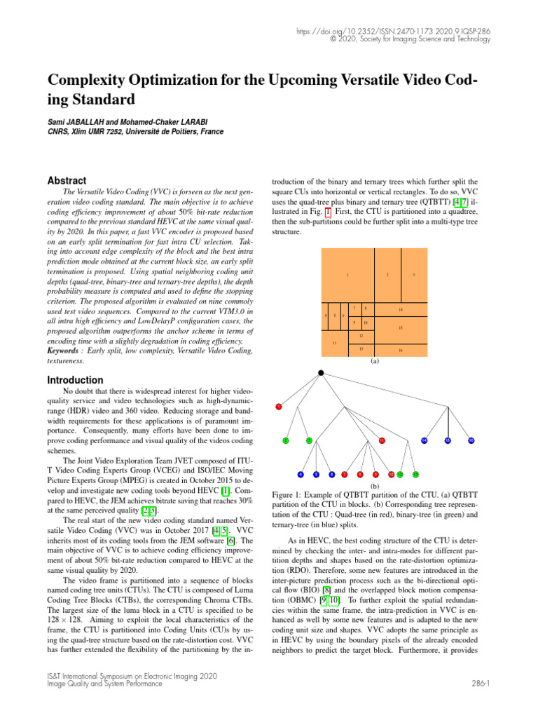 EI_2020_art00017_Sami-JABALLAH | PDF | Data Compression | Video