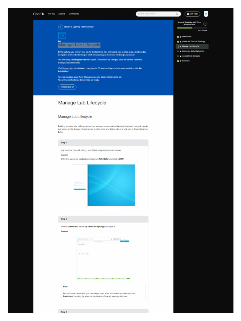 3 - Lab - Manage Lab Lifecycle | PDF
