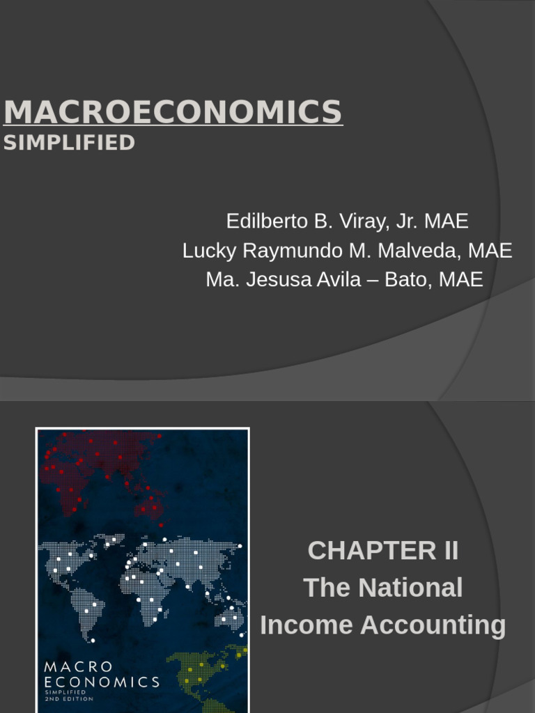 Understanding National Income Accounting | PDF | Gross Domestic Product ...