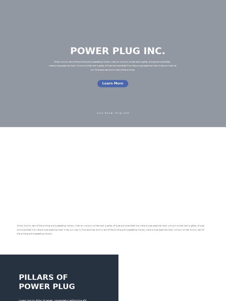 Power Plug Comp Profile | PDF | Publishing | Graphic Design