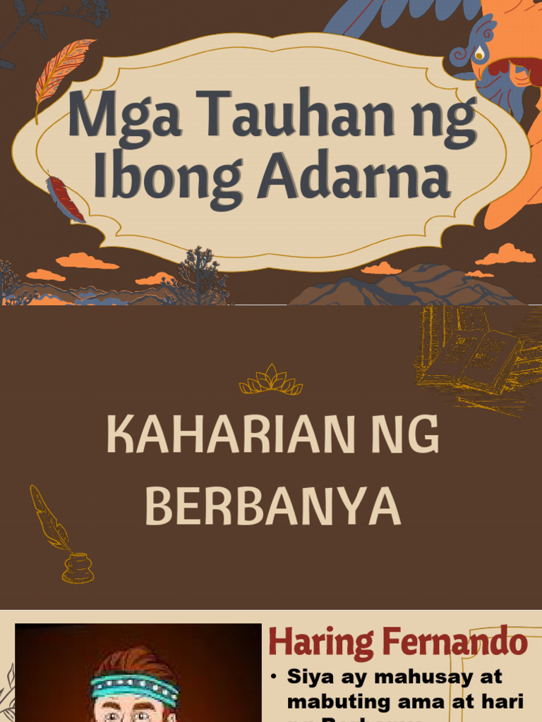 Ibong Adarna Tauhan | PDF