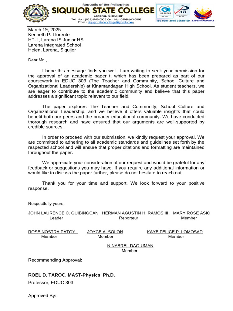 Letter Academic Paper Final | PDF