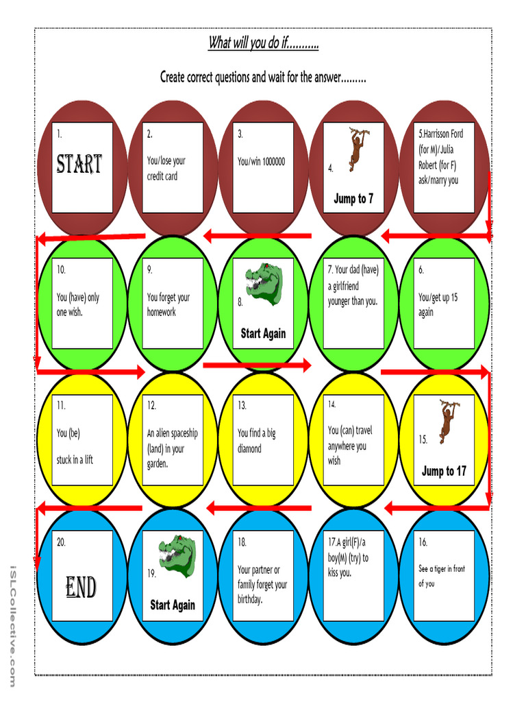 First Conditional Board Game | PDF