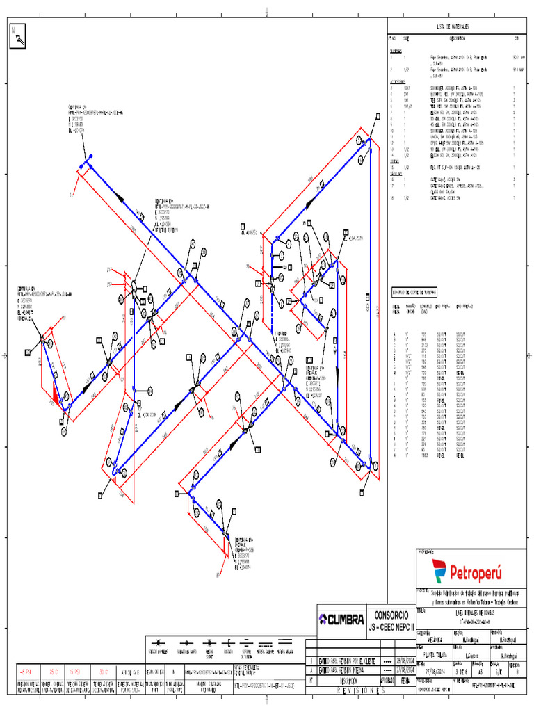 Rftl-Pry-4200087871-M-Pl-61-Jsce-H3 - Plano - Linea Drenajes de Bombas | PDF