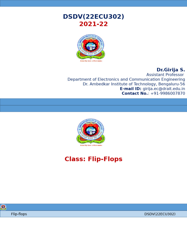 21ect302 Unit-III DSDV | PDF | Electronic Design | Digital Electronics