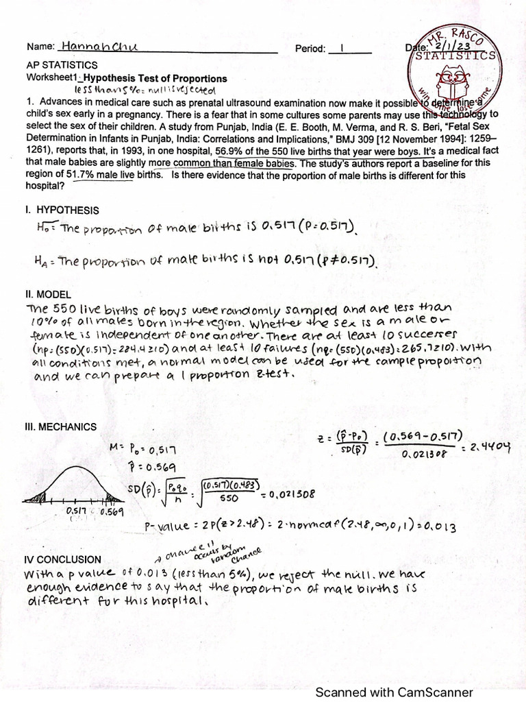 Exemplar Worksheet1 | PDF