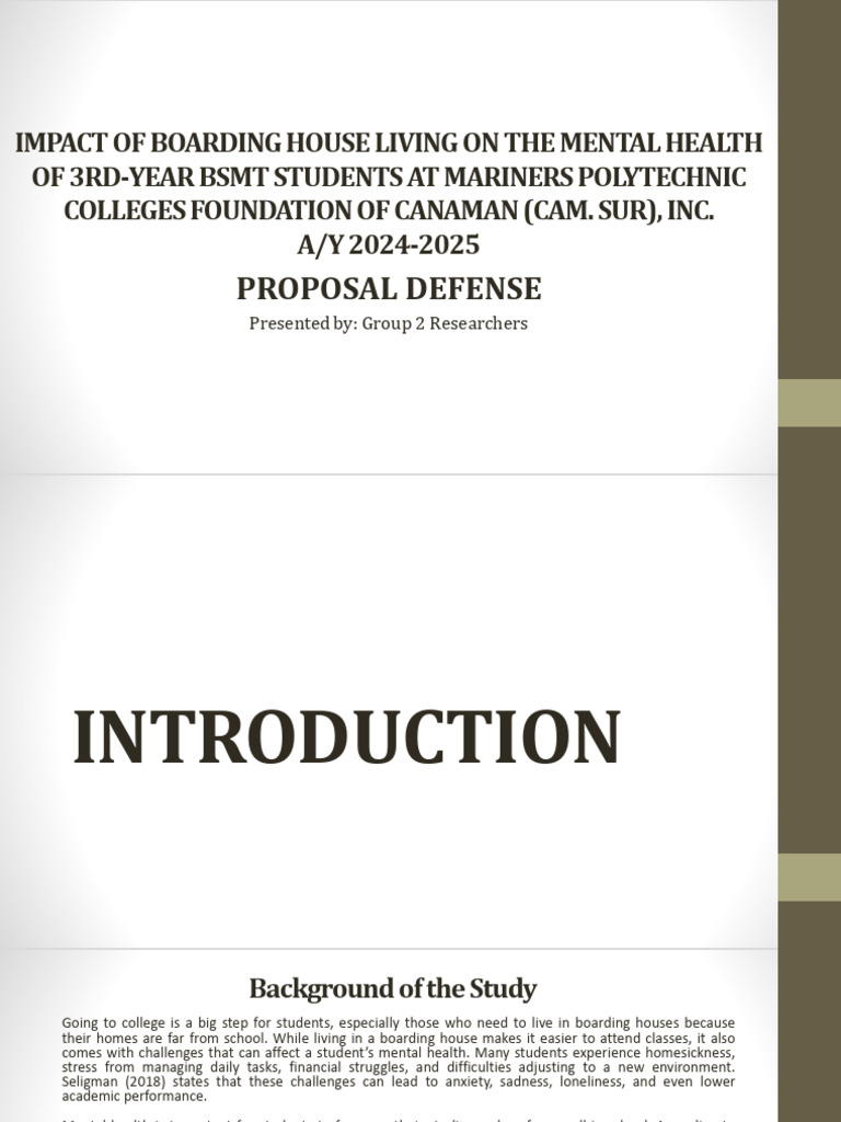 GROUP-2-PPT-PRESENTATION-FOR-PROPOSAL-DEFENSE | PDF | Social Support | Survey Methodology