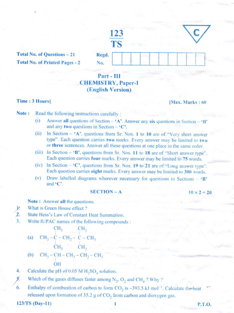 JR Chemistry EM | PDF
