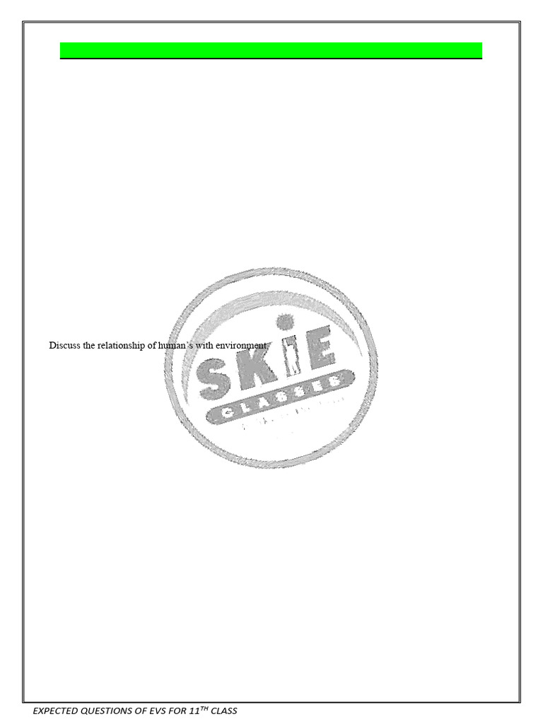 EVS 11th (Guess) | PDF