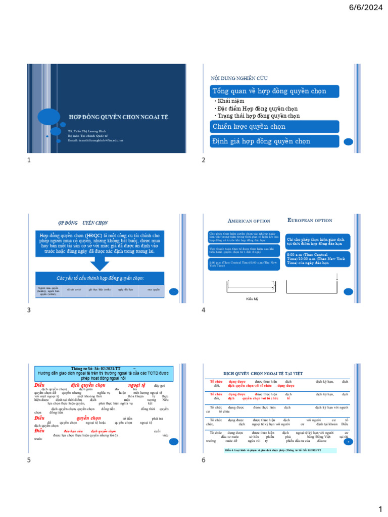 TCH419 Options | PDF