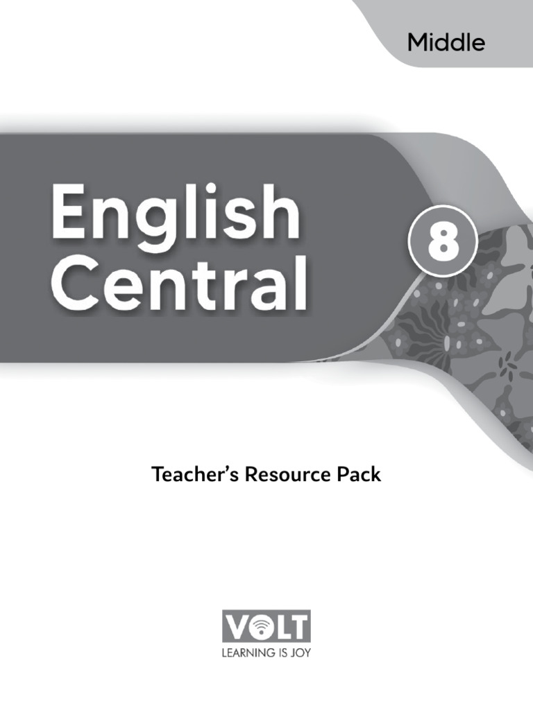 English Central Class 8 (TRP) | PDF | Subject (Grammar)