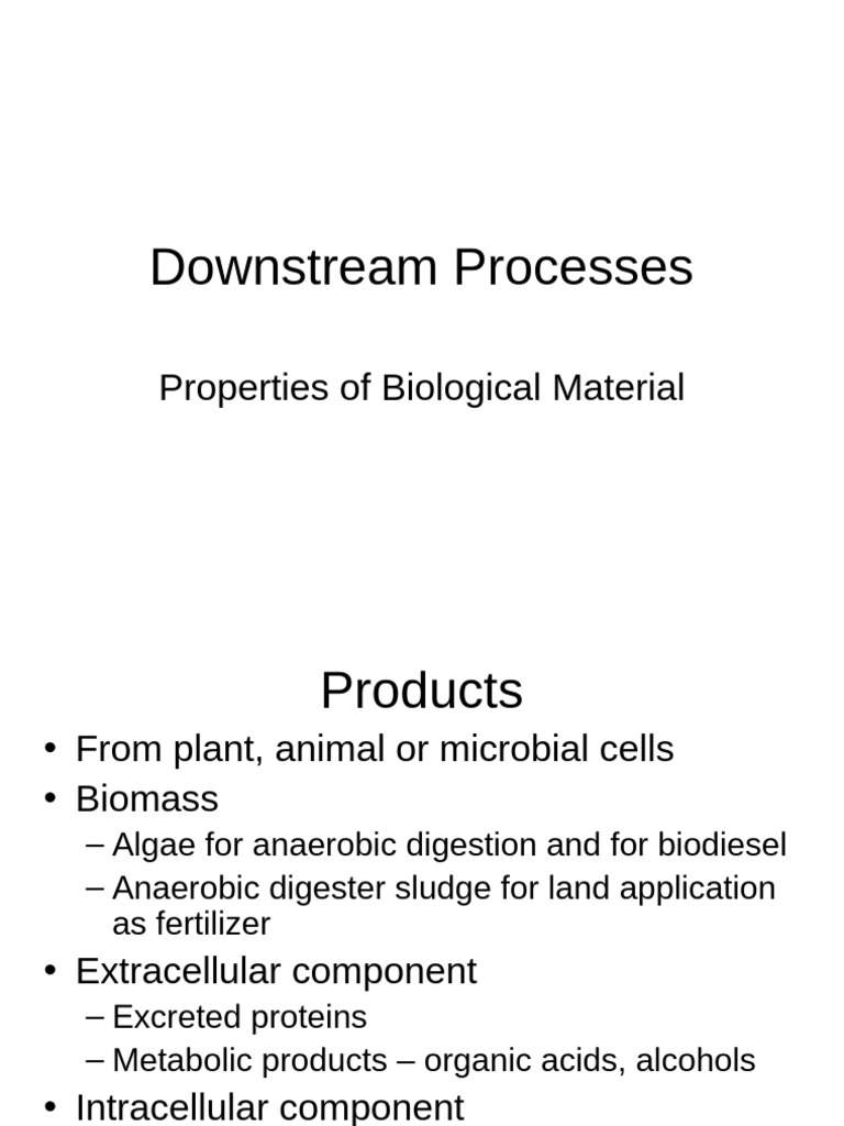 Downstream Processing of Bioproducts | PDF | Proteins | Protein ...