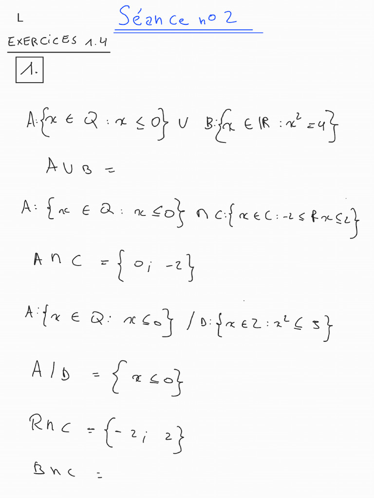 Math Exercices | PDF