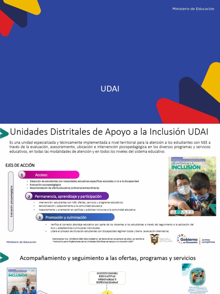 Gestion Udai 2023 | PDF | Inclusión (Educación) | Matriz (Matemáticas)