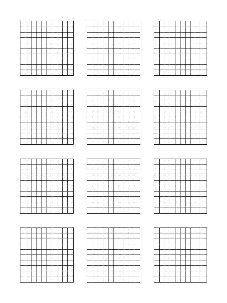 100 Grid Square | PDF