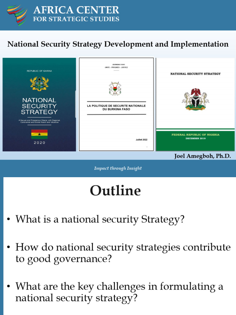 2023 06 ESSL 14 Amegboh EN | PDF | National Security Strategy (United ...