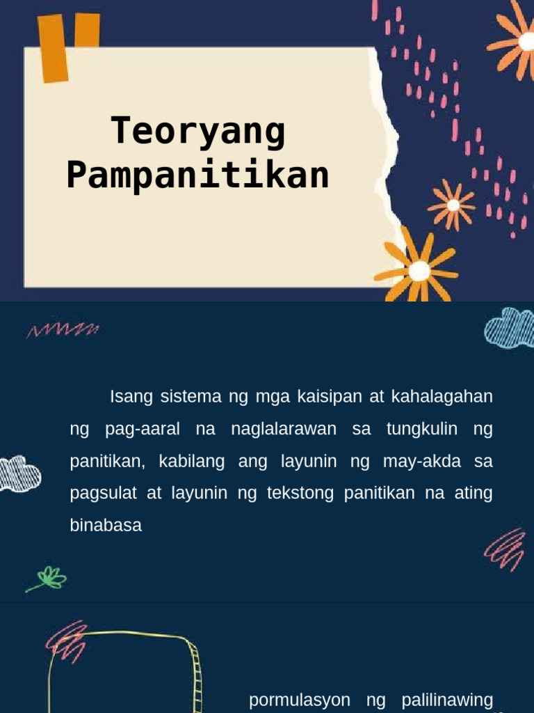 Teoryang Pampanitikan | PDF