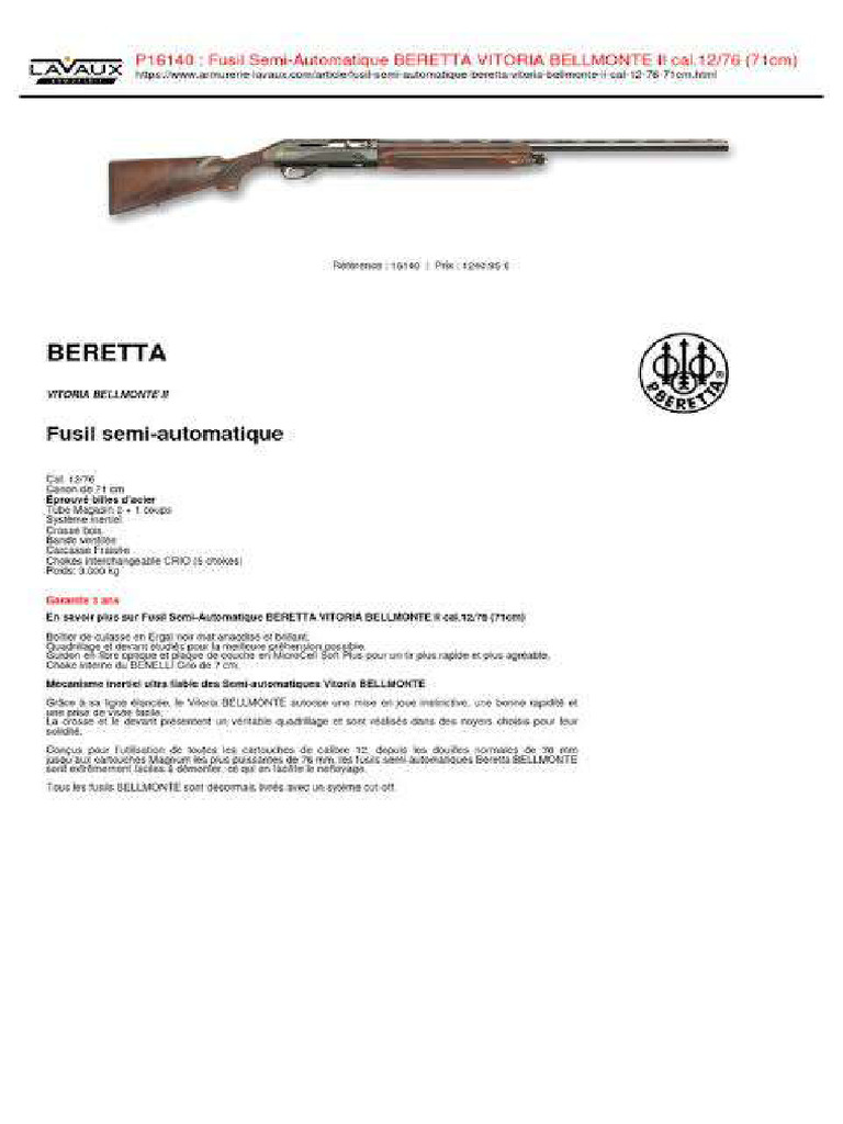 Beretta | PDF