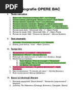 Bac Romana Opere Profil Real | PDF