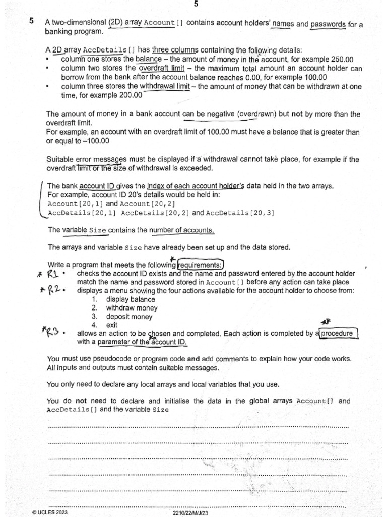 Scenario Question | PDF