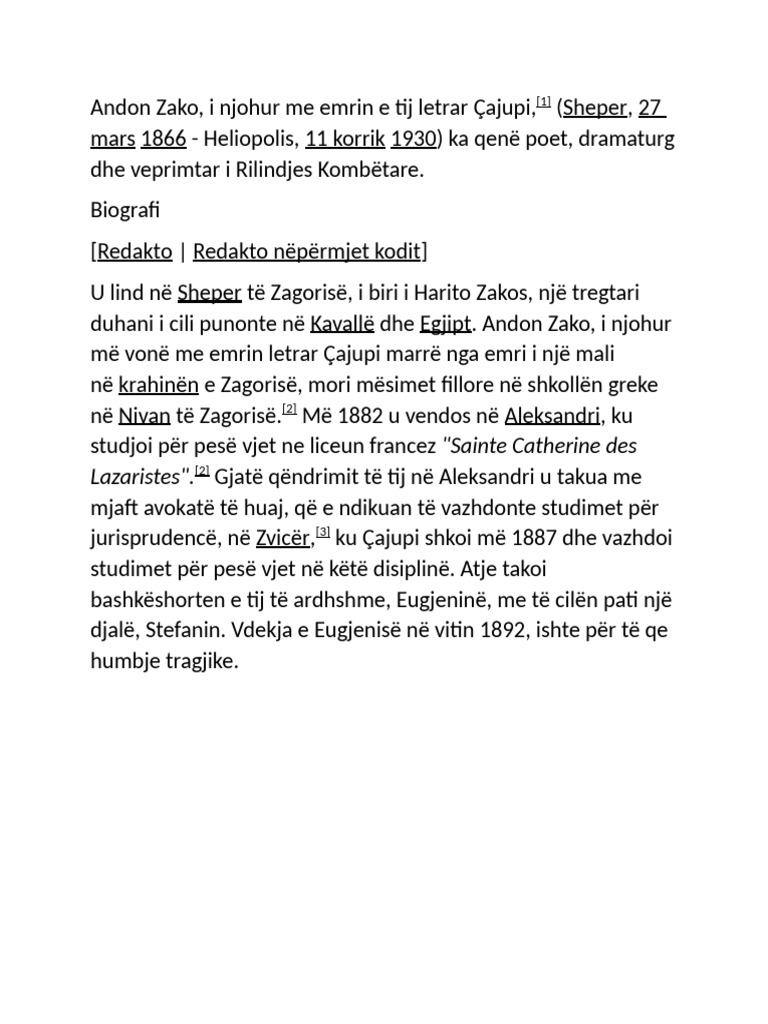 Andon Zako | PDF