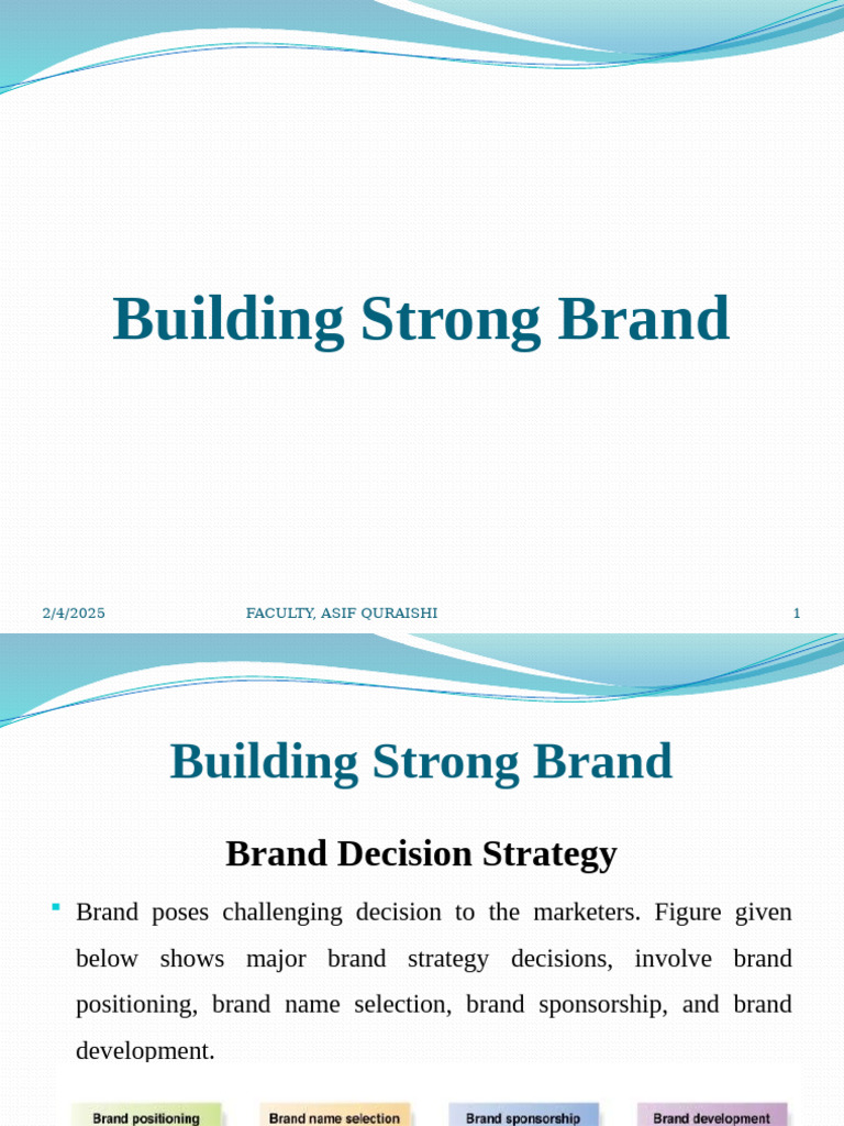 10-Building Strong Brand | PDF | Brand | Promotion And Marketing ...