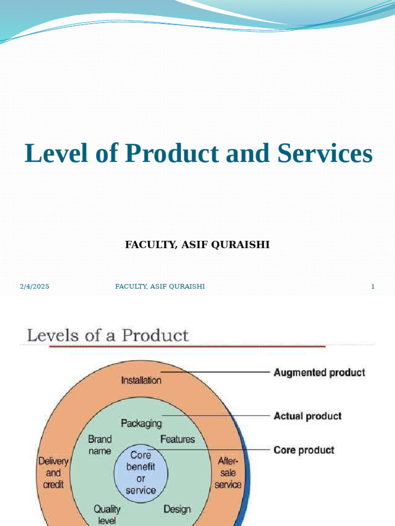 2-Levels of Product and Services | PDF